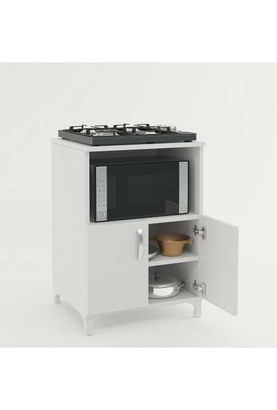 Kenzlife ocak dolabı aysu byz 85x60x57 mutfak modül