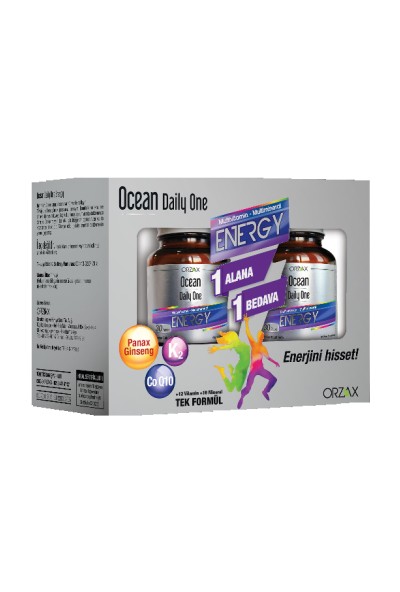 Orzax Ocean Daily One Energy 30 Tablet - Orzax Ocean Daily One Energy 30 Tablet -