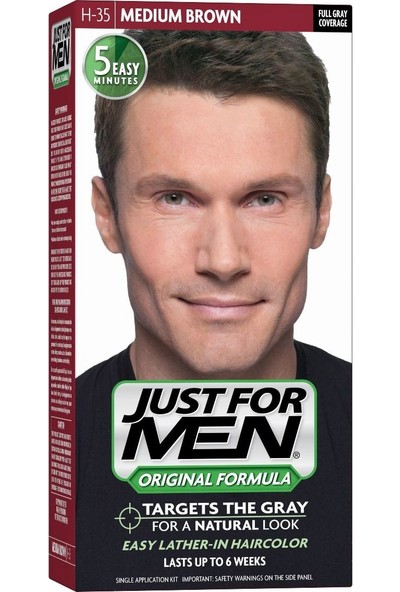 Just For Men Saç Boyası Orta Kahverengi H-35