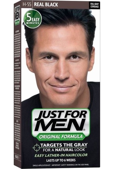 Just For Men Saç Boyası Siyah H-55