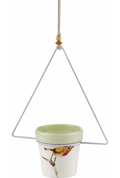 The Mia Çiçeklik - 32 cm Kuş