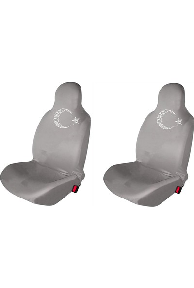 Zapomi Fiat Doblo Koltuk Kılıfı Bayrak Ön Koltuklara Özel 1+1 Gri Zapomi Fiat Doblo Koltuk Kılıfı Bayrak Ön Koltuklara Özel 1+1 Gri