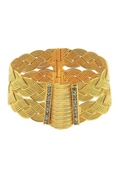 Forentina Altın Kaplama Trabzon Burma Bijuteri Bilezik Fr0003