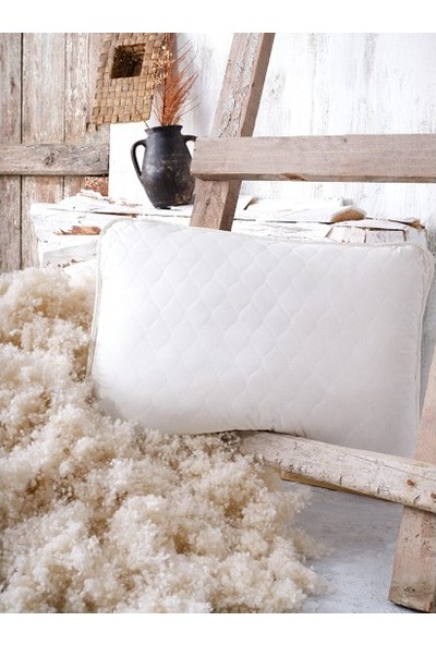 Küçük Ev Yün Yastık %100 Yün Dolgulu