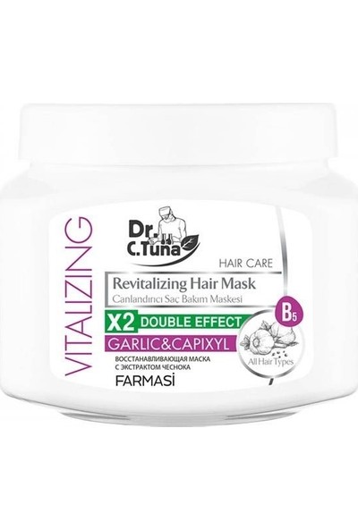 Farmasi Dr.c.tuna Vitalizing Sarımsaklı Saç Maskesi 500 ml-1108065 Farmasi Dr.c.tuna Vitalizing Sarımsaklı Saç Maskesi 500 ml-1108065
