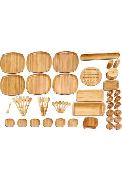Bambum Bambum Ikon 53 Parça Kahvaltı Seti