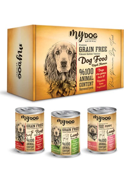 My Dog Tahılsız Karışık Köpek Konserve 6'lı Koli