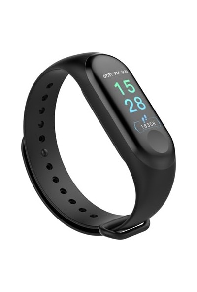 Gomax Watch M3 Plus Akıllı Saat Bileklik Siyah Gomax Watch M3 Plus Akıllı Saat Bileklik Siyah