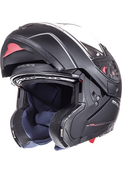 MT Kask MT Atom Mat Black Güneş Vizörlü Çene Açılır Kask - OnuAl Fiyat ...