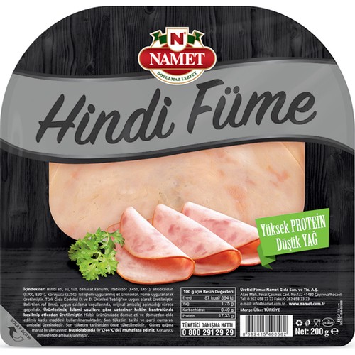 Namet Hindi Füme Paket 200 gr Fiyatı - Taksit Seçenekleri