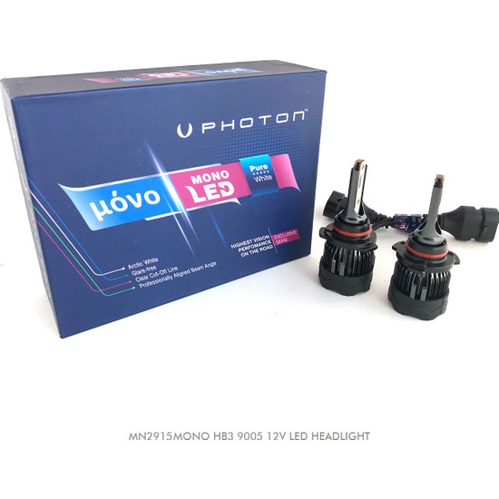 Photon Mono HB3 9005 12V LED Headlight Fiyatı - Taksit Seçenekleri