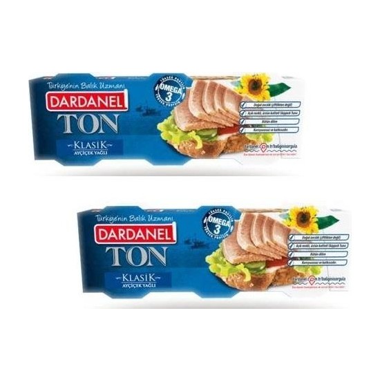 Dardanel Ton Balık Klasik 3 x 80 gr x 2'li Set Fiyatı