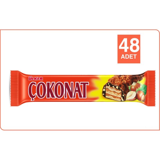Ülker Çokonat 33 gr x 48 Adet Fiyatı - Taksit Seçenekleri
