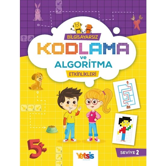 Çocuklar İçin Kodlama ve Algoritma Eğitim Seti Kitabı ve Fiyatı