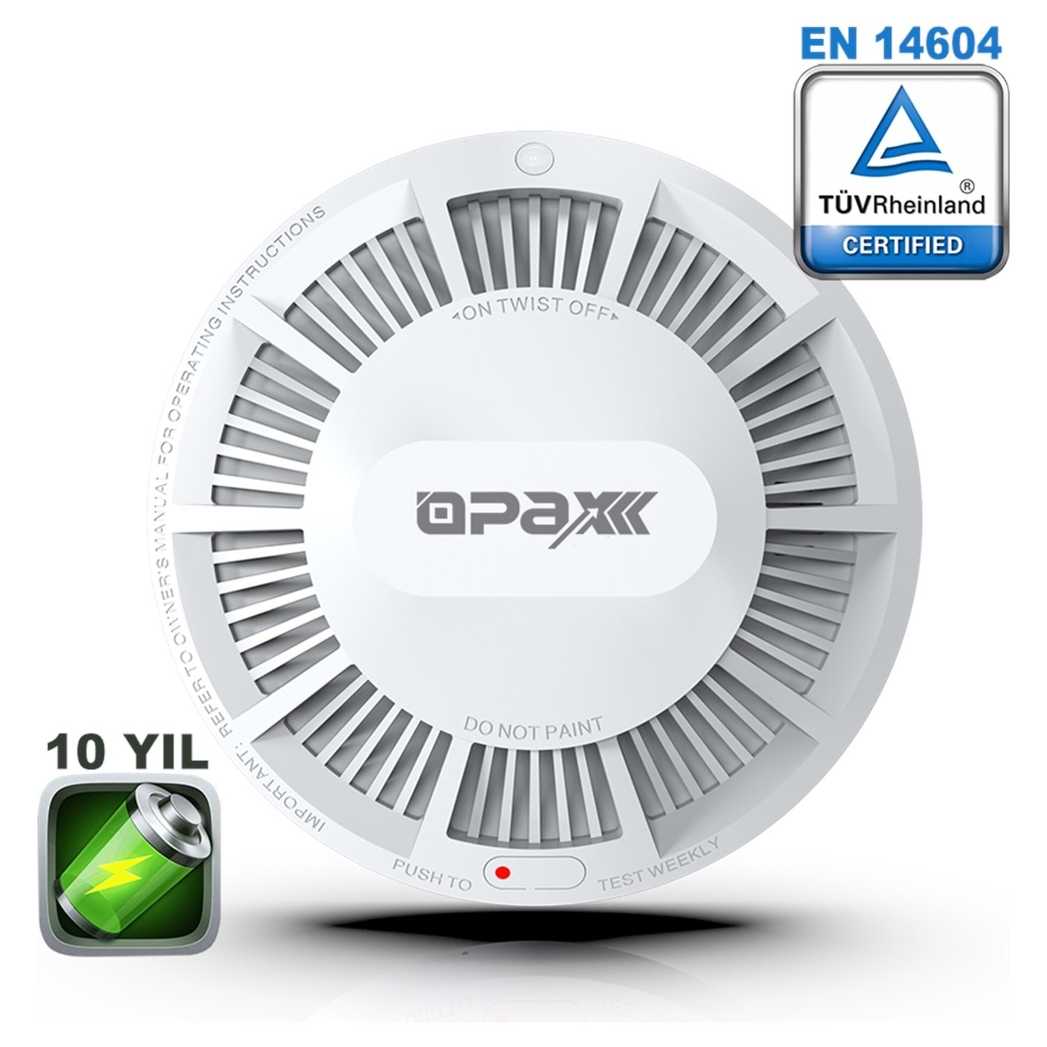 Opax HY-SSA01 Photoelectric Kombine Kablosuz Duman & Isı Fiyatı