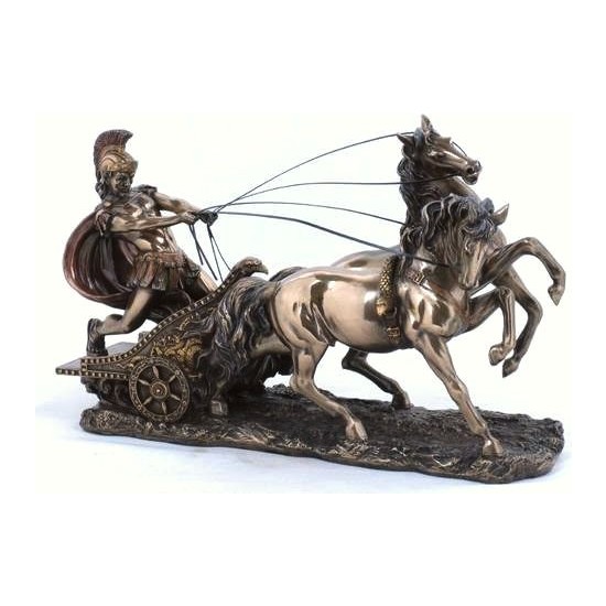 Veronese Collection Atlı Araba Roma Savaşçı Figürü 28CM Fiyatı
