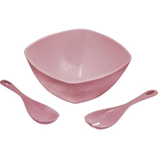 Depa Akrilik Soft Pembe Kare Salata Kasesi Fiyatı