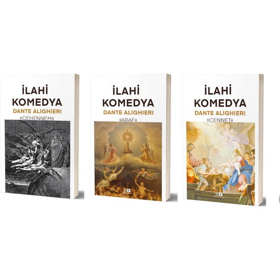 Ilahi Komedya - Cehennem & Araf & Cennet (3 Kitap Takım) Kitabı