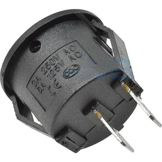 Alkatronik Yuvarlak 2 Pin Anahtar Rocker Switch Mini Buton Fiyatı