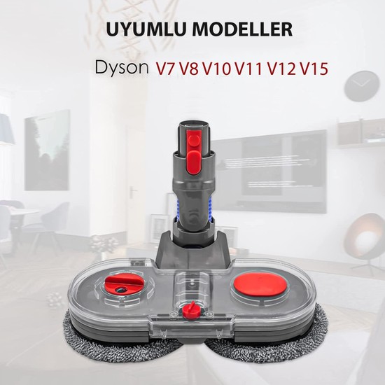 Dyson Uyumlu Mop Başlığı V7 V8 V10 V11 V15 Başlık + Tetik Fiyatı