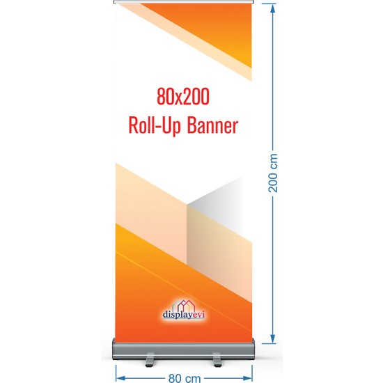 Snapper Roll Up Banner 80X200CM Baskılı Fiyatı - Taksit Seçenekleri