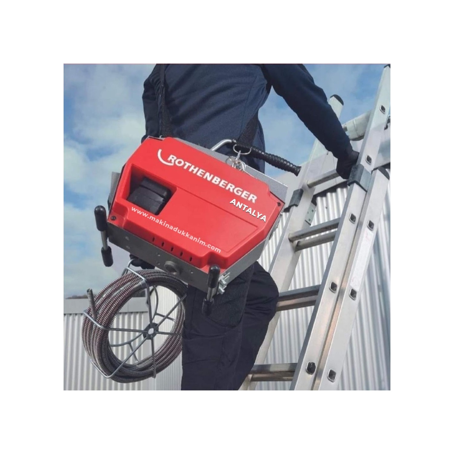 Rothenberger R600 Vario Clean Akülü Kanal Açma Makinası Set Fiyatı