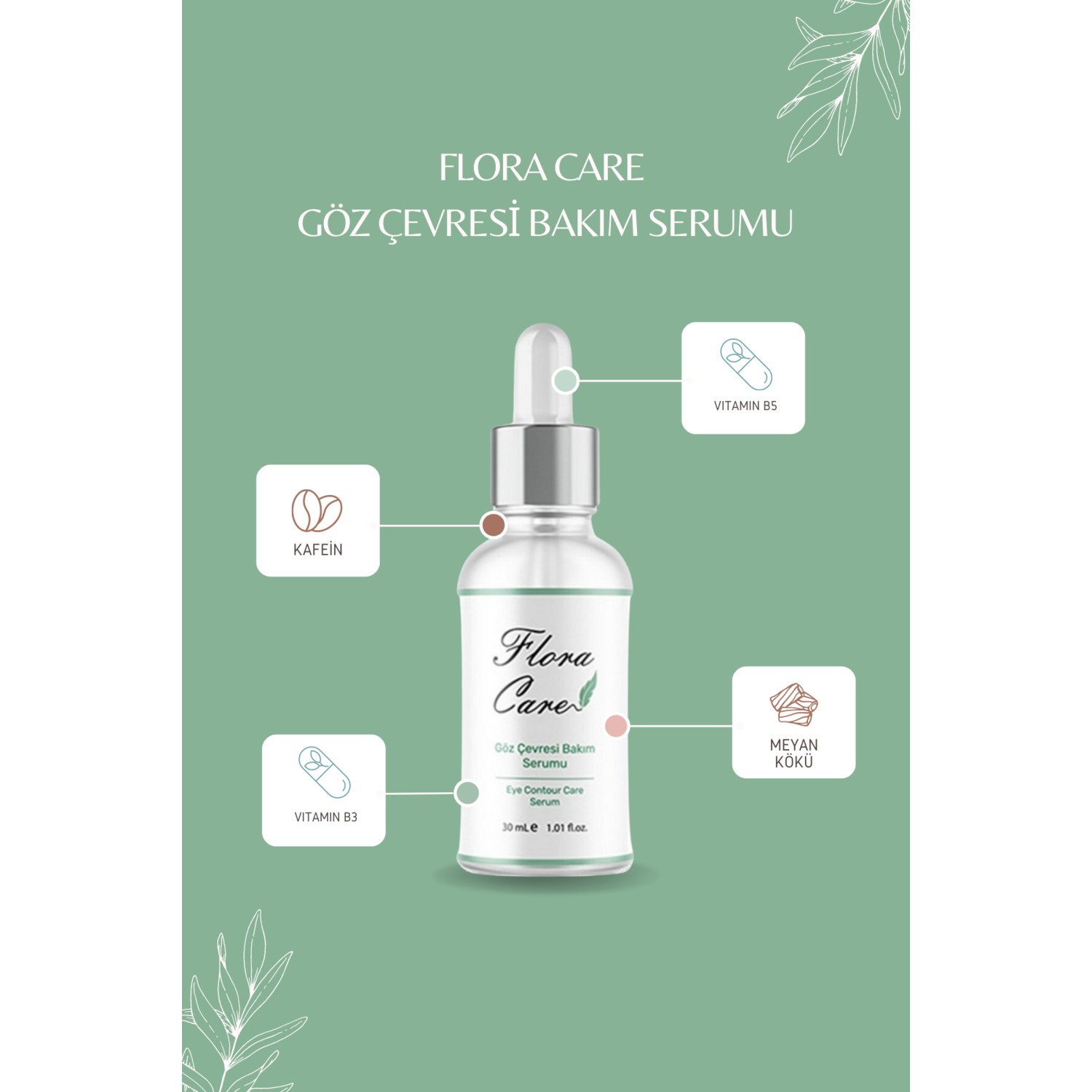 Flora Care ve Morluk Kafein İçerikli Göz Çevresi Bakım Fiyatı