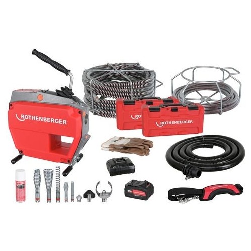 Rothenberger R600 Vario Clean Akülü Kanal Açma Makinası Set Fiyatı