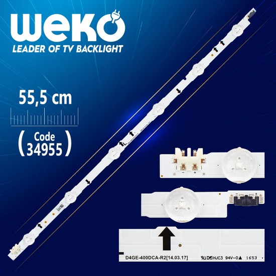 Weko SAMSUNG_2014SVS40_3228_L06_REV1.1 - D4GE-400DCA-R1 - D4GE-400DCA-R2 - 55.5 cm 6 Ledli