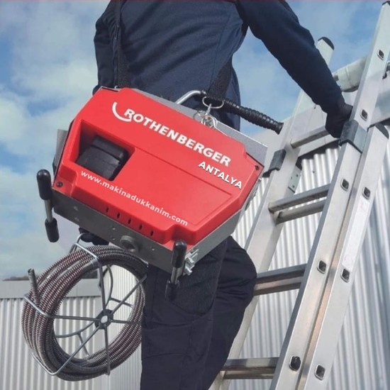 Rothenberger R600 Vario Clean Akülü Kanal Açma Makinası Set Fiyatı