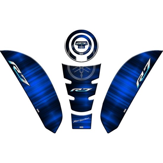 Yamaha R7 2021 - 2022 Uyumlu Tank Pad Set 003 Fiyatı