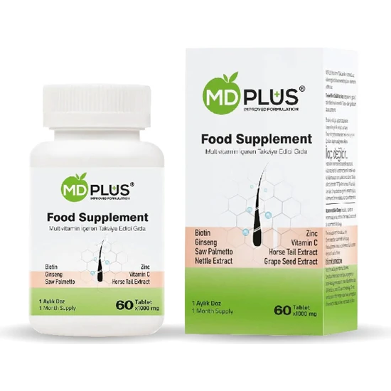 hepsiburada MD PLUS Hair Multivitamin 60 Tablet | Fiyat Arşivi