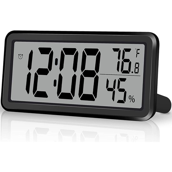 Gorgeous Dijital Çalar Saat, Masa Saati, Pille Çalışan LCD Fiyatı