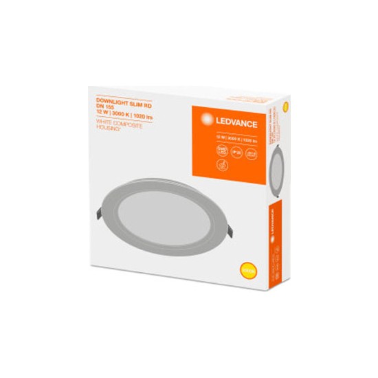 Ledvance LED Slim Downlight 12W Sarı Işık 960LM Panel Fiyatı