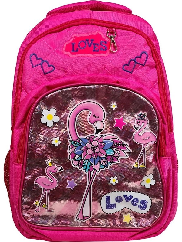 Bluefeet BF0077 Pembe Lisanslı 3 Lü Ilk ve Ortaokul Sırt Fiyatı