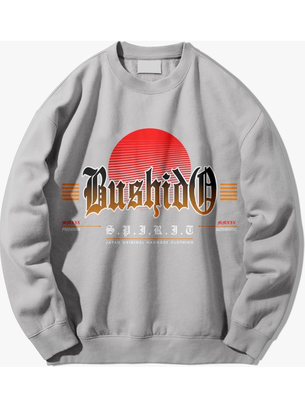 Bushido Oversize Baskılı Unisex Sweatshirt Fiyatı