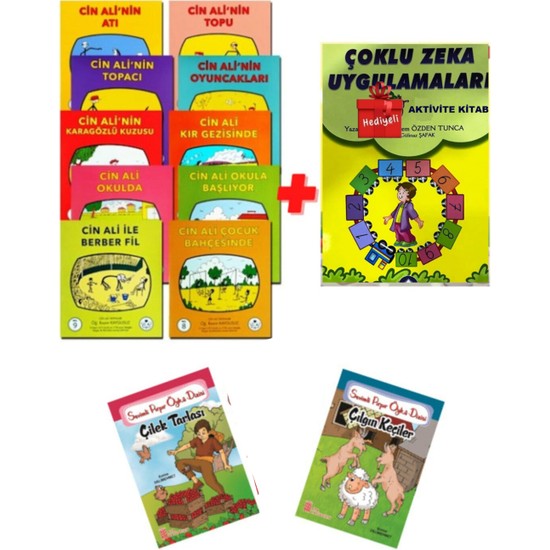 Cin Ali Hikaye Seti 10'lu +hediyeler Kitabı ve Fiyatı