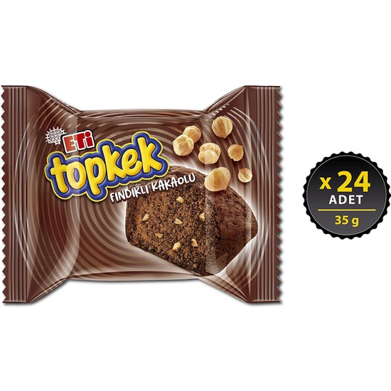 Eti Topkek Fındıklı Kakaolu 35 G x 24 Adet Fiyatı