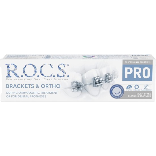 Rocs R.o.c.s. Pro Brackets & Ortho Diş Macunu (74G) Fiyatı