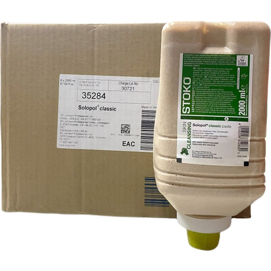 Stoko Solopol 2000 ml Elden Ağır Yağ ve Kir Çıkarıcı Krem 6 Fiyatı