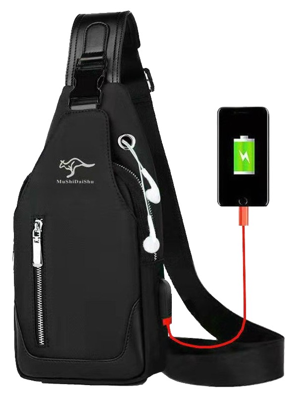 Haigo Global Erkek Naylon Crossbody Çanta Omuz Çantası (Yurt Fiyatı