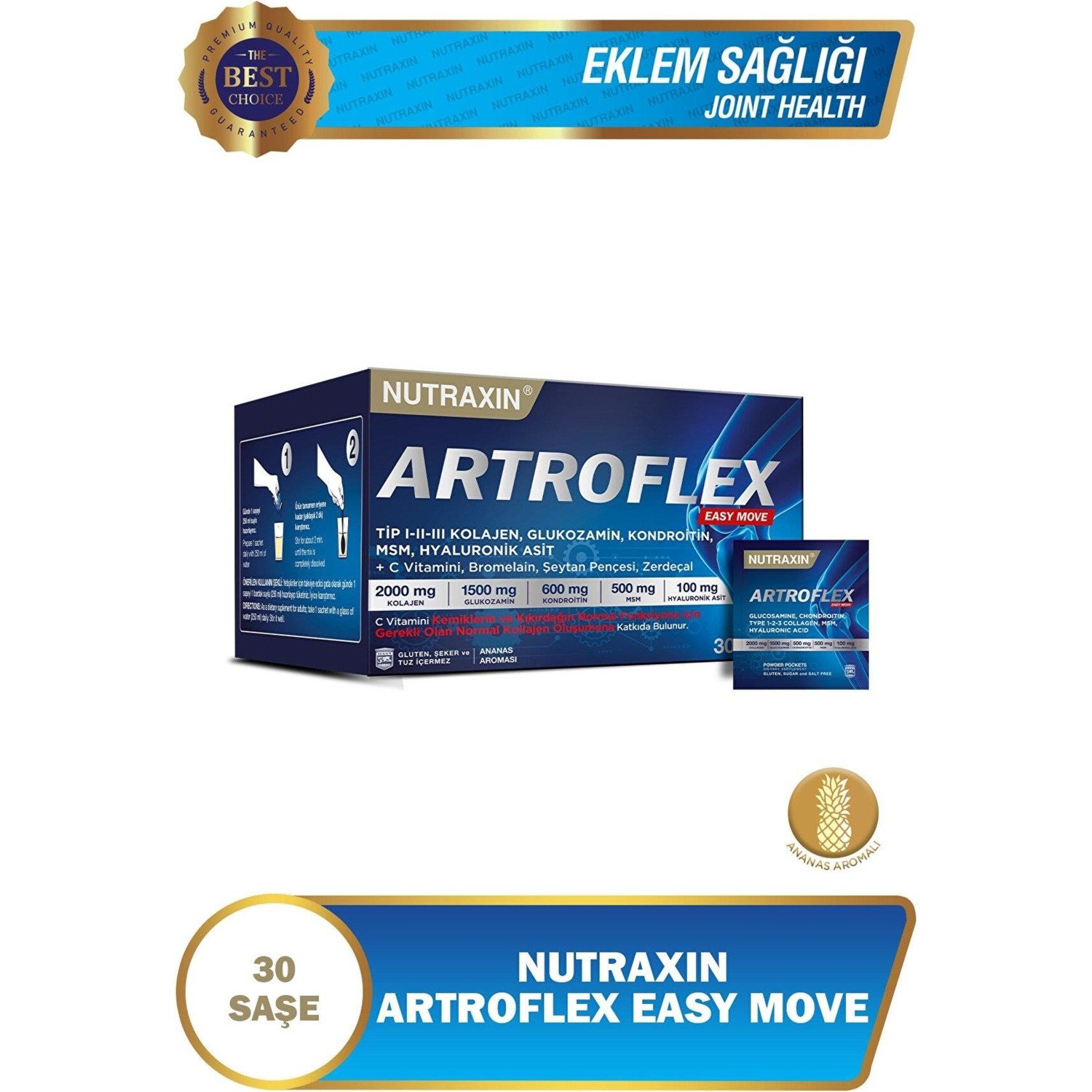 Nutraxın Artroflex Easy Move 30x6 Sase 8680512632153 Fiyatı