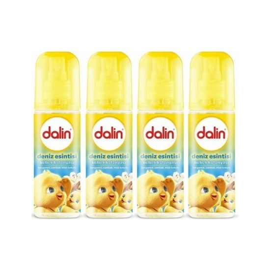 Dalin Bebek Kolonyası Deniz Esintisi 150 ml x 4 Adet Fiyatı
