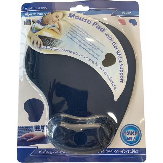 Ata Elektronik Mavi - Bilek Destekli Silikon Jel Oyuncu Kaydırmaz Mouse ...