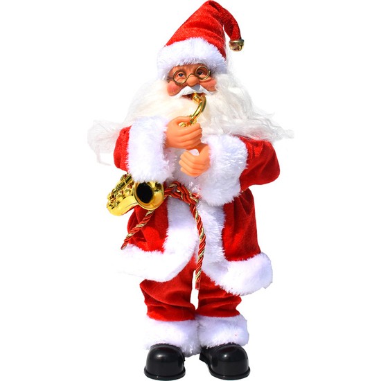 Lucky Power Noel Baba Noel Süslemeleri Saksafon Oynarken Fiyatı