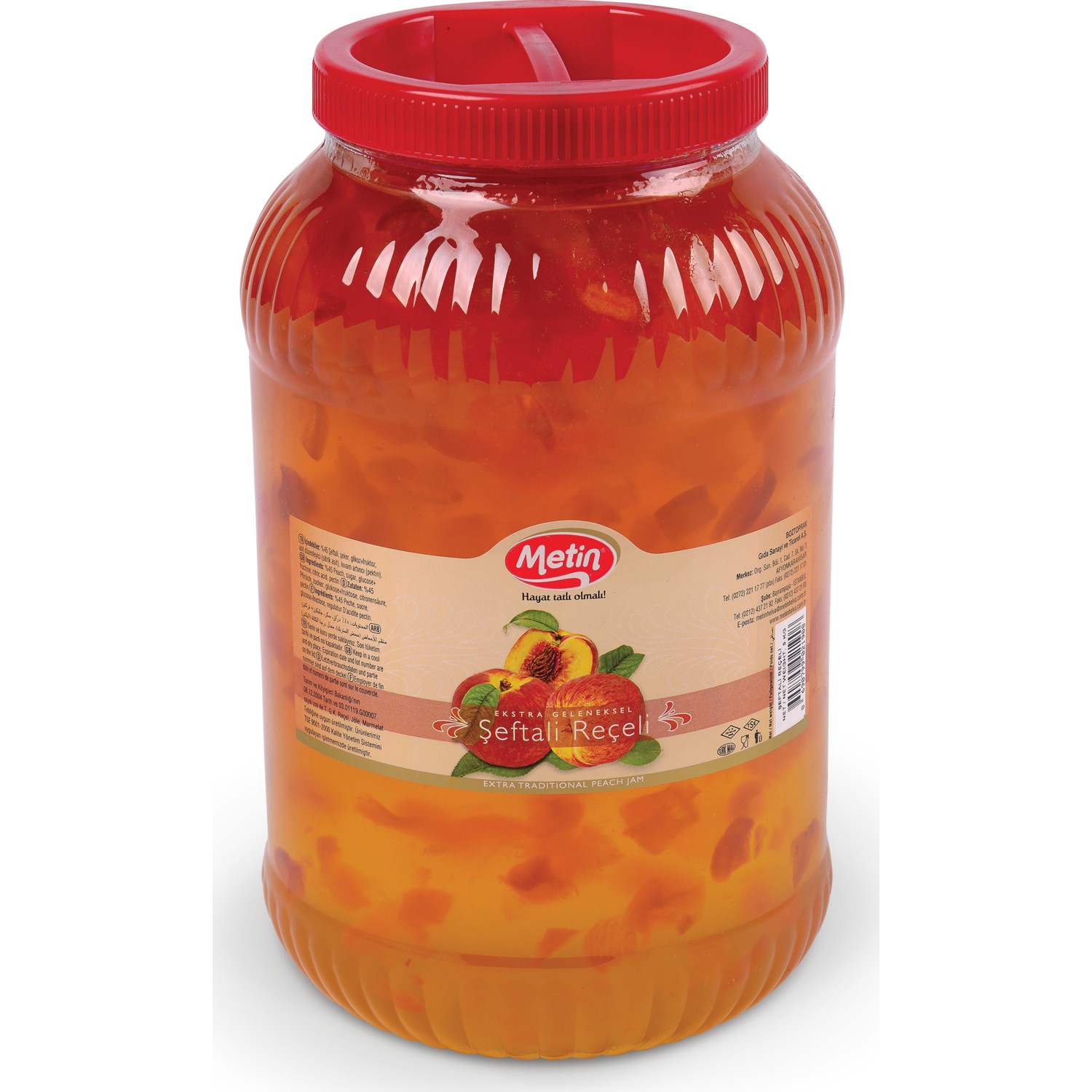 Metin 5000 Gr Şeftali Reçeli Fiyatı - Taksit Seçenekleri