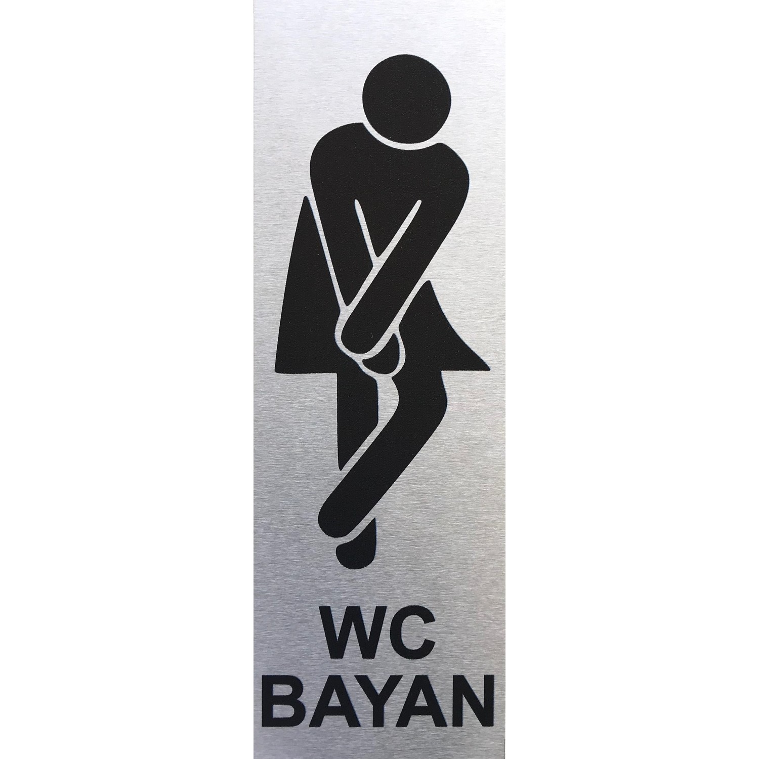 Se -Dizayn Wc Bayan Tuvalet Tabelası Kapı Yönlendirme Fiyatı