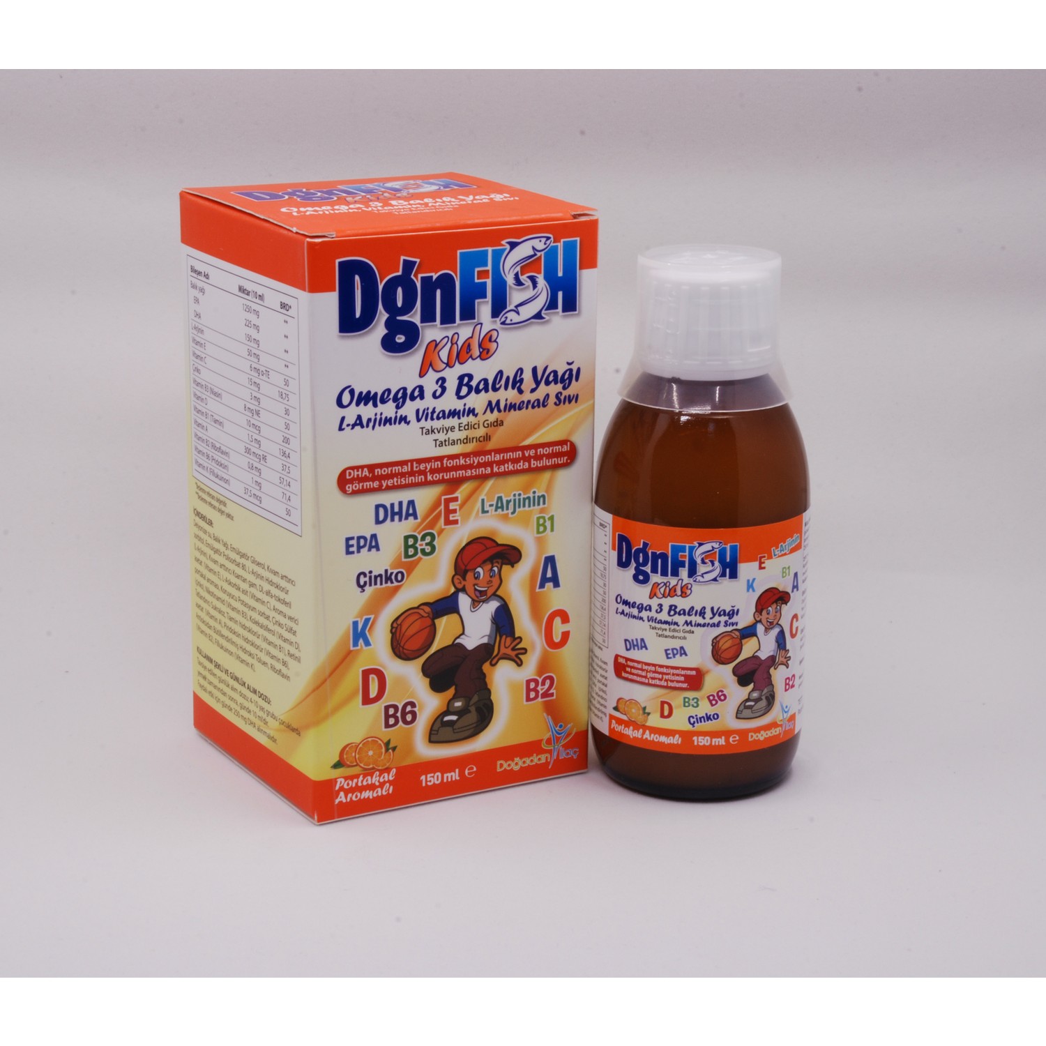 Doğadan İlaç Dgn Fish Kids Omega 3 Balık Yağı Fiyatı