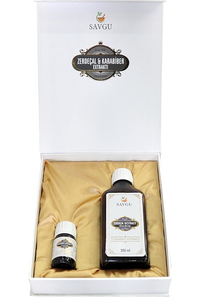Savgu Saf Zerdeçal & Karabiber Ekstraktları - 250 ml + 20 ml