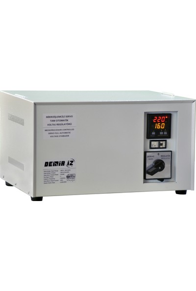 Demiriz MSR 15 (160 V - 250 V) 15 kVA Monofaze Tam Otomatik Servo Voltaj Regülatörü Demiriz MSR 15 (160 V - 250 V) 15 kVA Monofaze Tam Otomatik Servo Voltaj Regülatörü